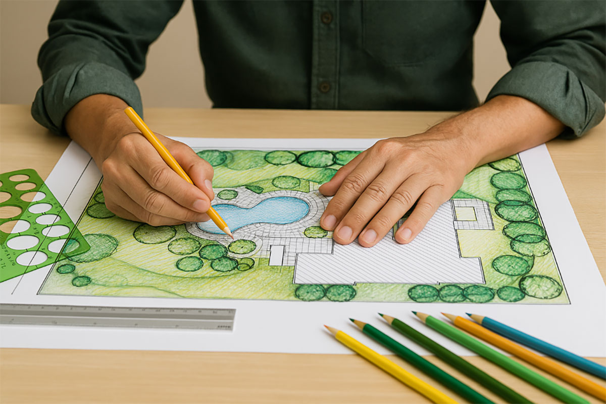 Custom Landscape Design in Orlando FL: One Vision, One Team