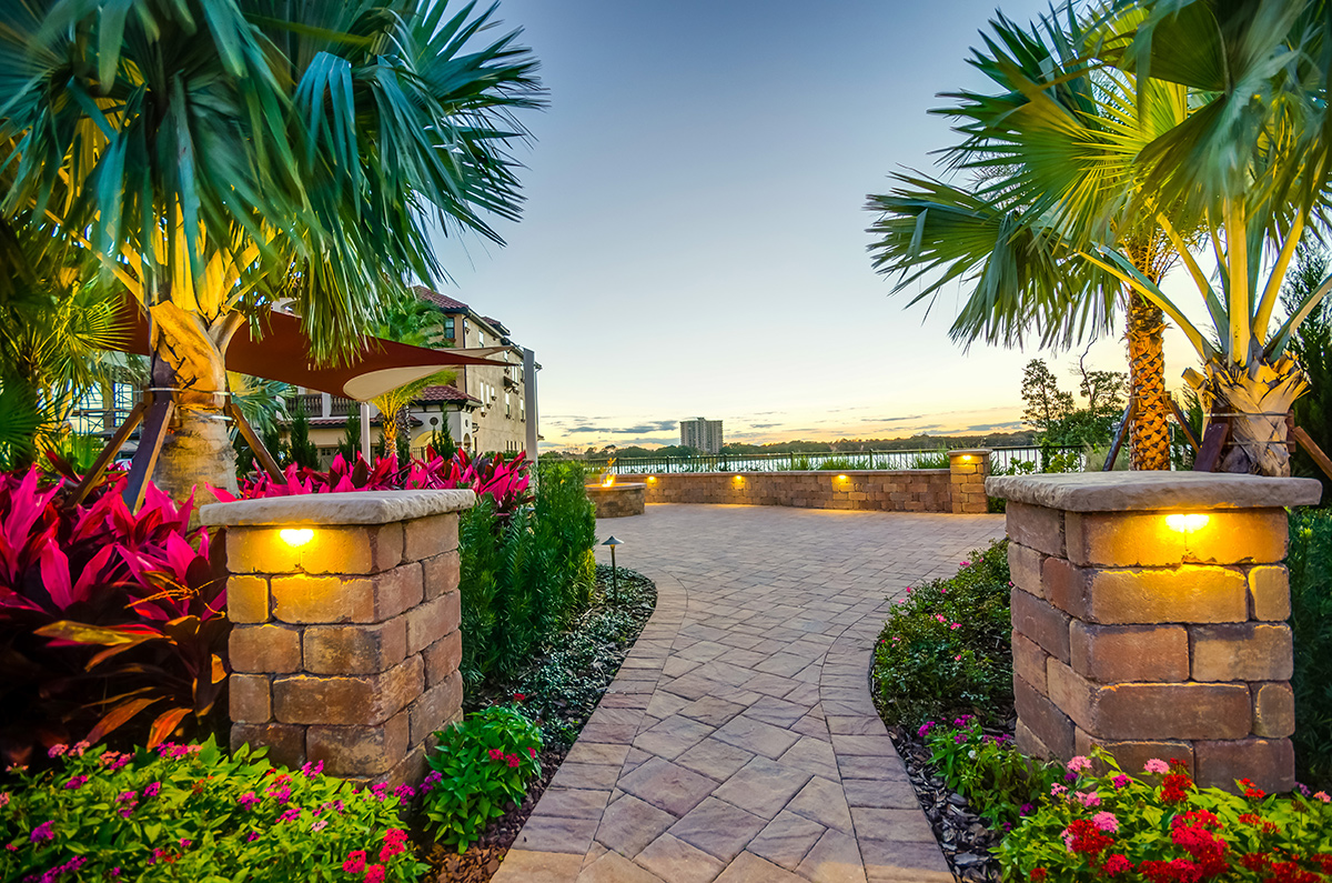 Custom Designed Landscapes in Dr. Phillips and the Orlando, FL Area